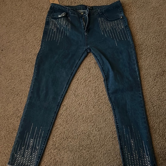 Phoebe J | Jeans | Bedazzled Jeans | Poshmark